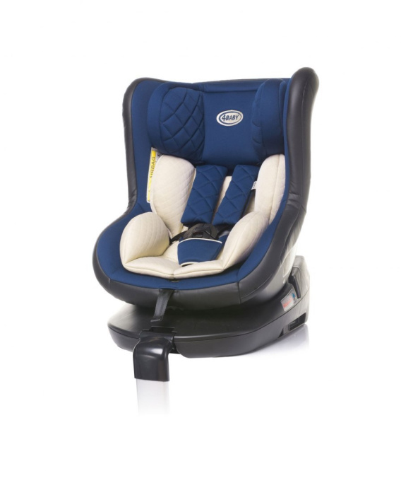 ROLL-FIX 4Baby Fotelik samochodowy 0-18 kg ISOFIX navy blue - Mulan ...